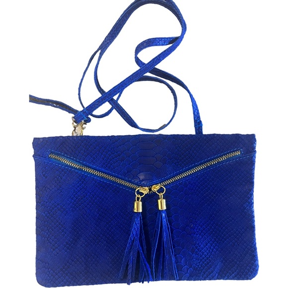 L’ Artigiano Sorrentino | Bags | Nwt Italian Leather Crossbody Purse And Clutch | Poshmark